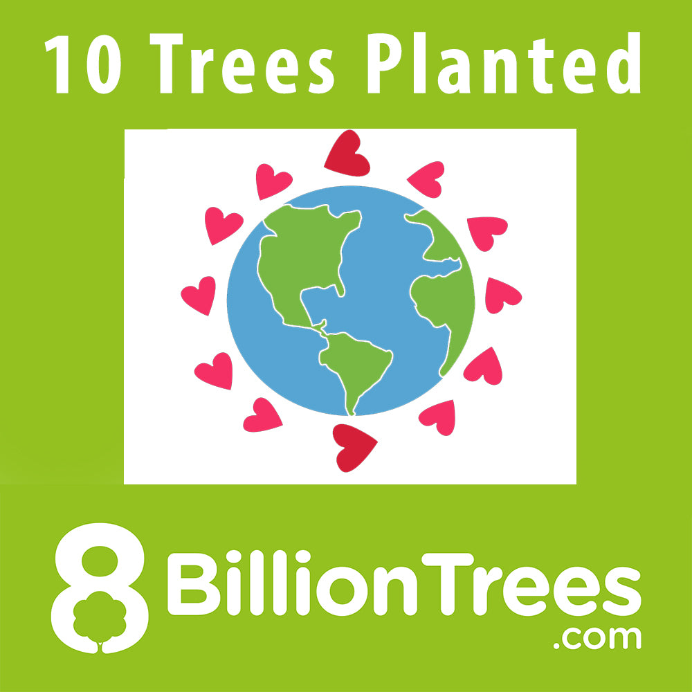 8 BILLION TREES STICKER - PLANT 10 TREES | 8 Billion Trees